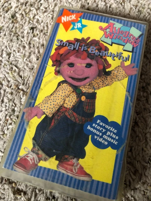ALLEGRA'S WINDOW SMALL Is Beautiful VIDEOCASSETTA VHS Nick Jr ...