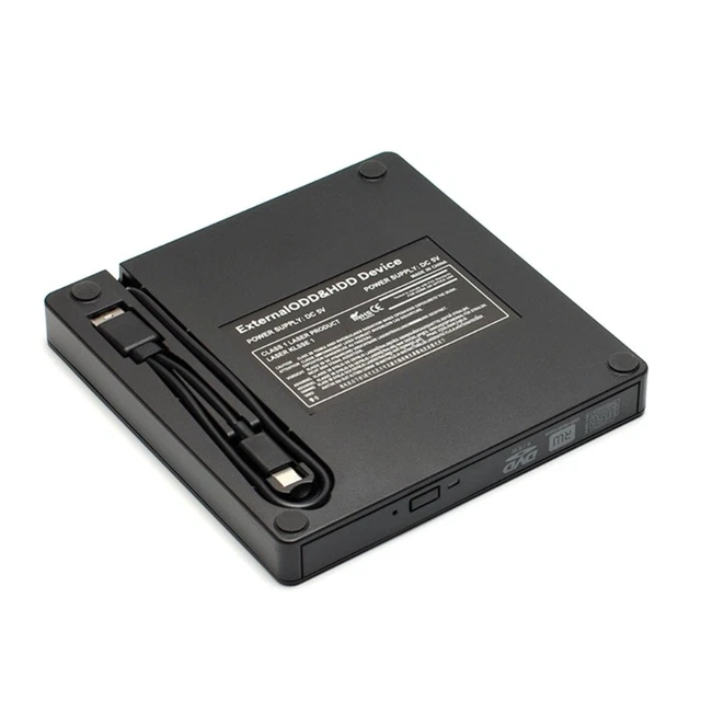 EXTERNAL ODD/HDD DEVICE Case Box Usb3.0 / Type-C for High Speed 12.7mm ...