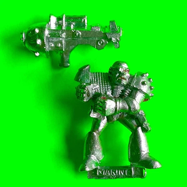 WARHAMMER 40K 🔥 RARE Space Marine HEAVY WEAPON Rogue Trader Horus ...