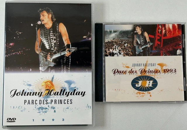 JOHNNY HALLYDAY PARC Des Princes 1993 DVD + CD EUR 25,00 - PicClick FR