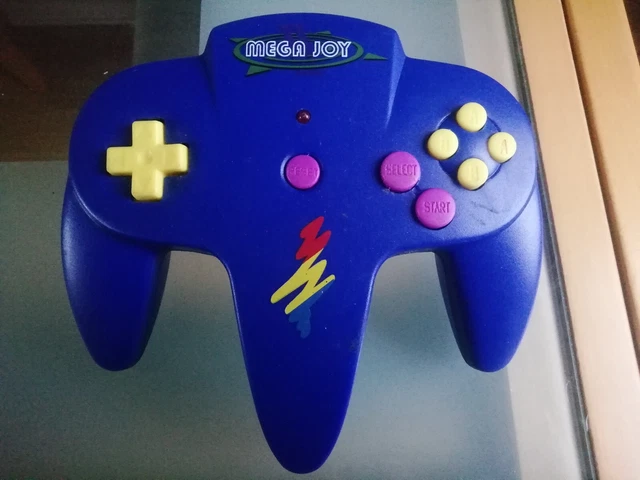 RETRO MEGA JOY PLUG N PLAY RARE COLLECTIBLE N64 STYLE CONTROLLER (No ...