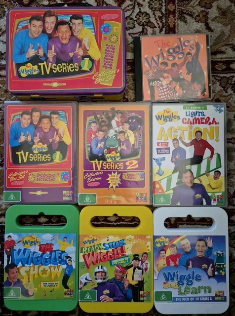 THE WIGGLES DVD Original Members Australian Abc Tv Tin Set Series 1 2 3 ...