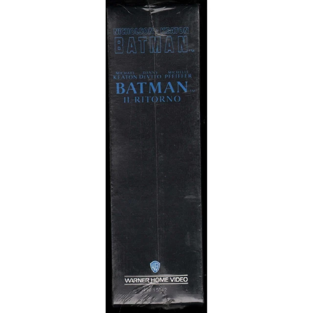 BATMAN, THE RETURN VHS Box Set Nicholson Keaton Univideo – PIV15012 ...