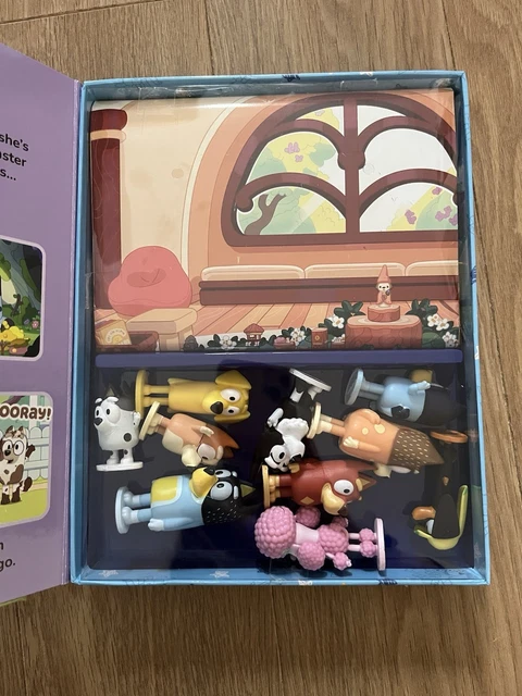 BLUEY MY BUSY Books Storybook with 10 Figurines & Playmat £5.45 ...