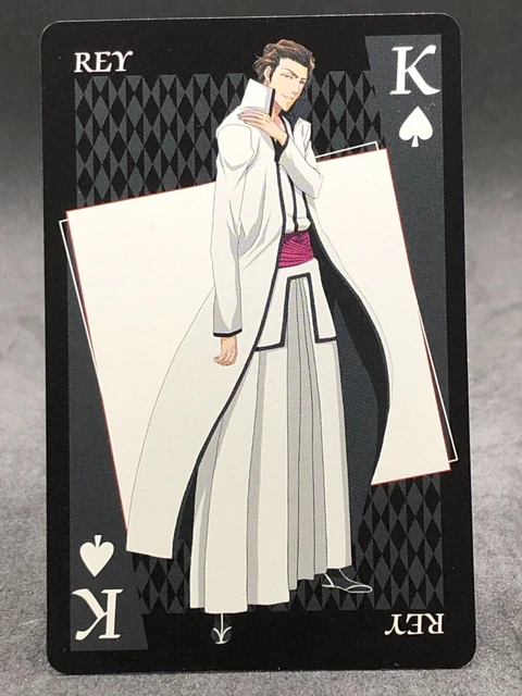 SOUSUKE AIZEN BLEACH Anime 30th Anniversaire Tite Kubo Jouer Carte Jeu ...