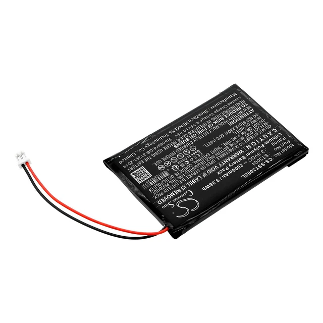 BATTERIE 2600MAH TYPE ST3004 For Simplehuman ST3004 ST3010 Vanity ...
