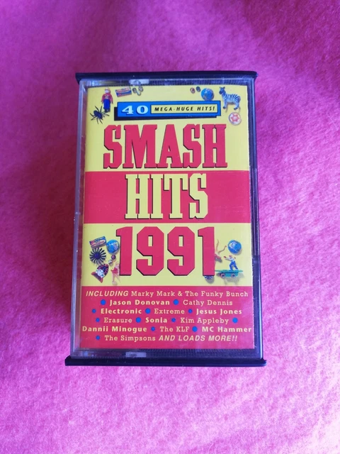 SMASH HITS 1991 Double Album Cassette Tape Album £7.99 - PicClick UK