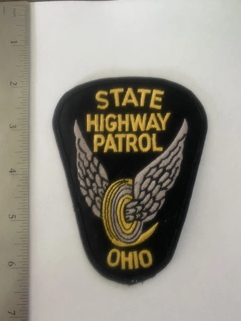 OHIO STATE HIGHWAY Patrol Shoulder Patch $3.50 - PicClick