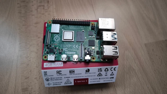 RASPBERRY PI 4 Model B (4GB RAM+16Gb MicroSD) Mini PC EUR 53,99 ...