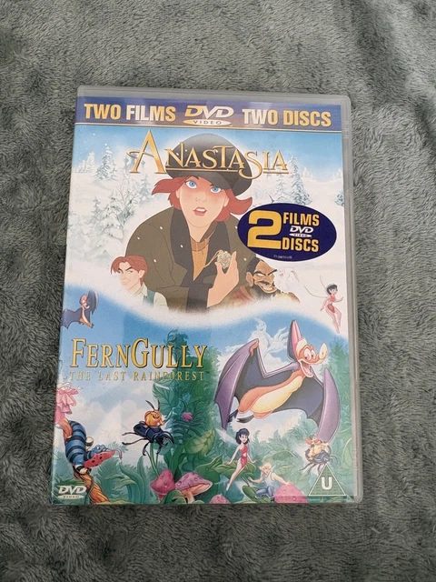 ANASTASIA/FERNGULLY: THE LAST Rainforest DVD (2002) Bill Kroyer cert U ...