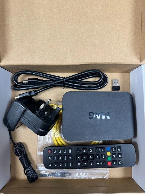 GENUINE INFOMIR MAG 322 STB box complete+ WIFI £36.00 - PicClick UK