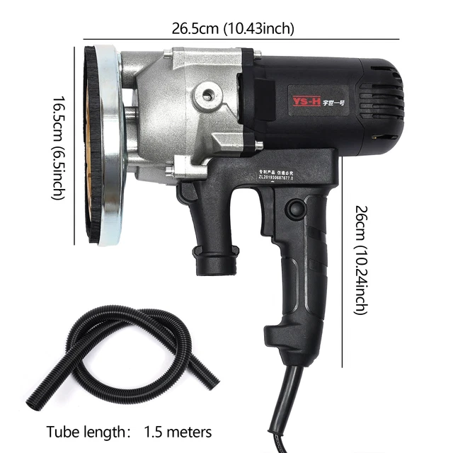 FLOOR GRINDER CONCRETE Cement Mortar Hand-held Smoothing Sander ...