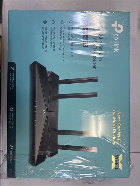 TP-LINK AX3000 DUAL Band Gigabit Wi-Fi 6 Router $130.00 - PicClick