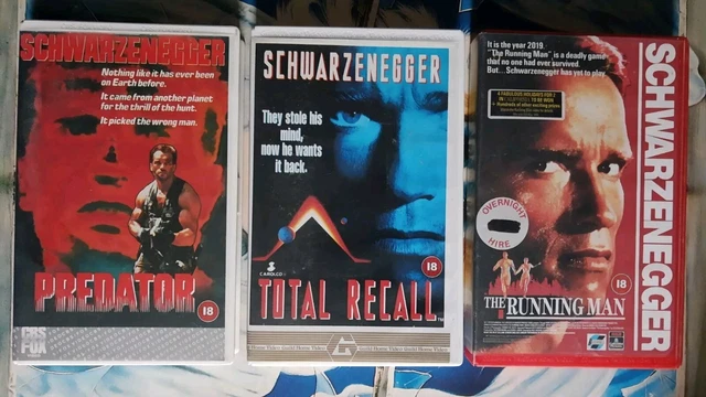 PREDATOR/ TOTAL RECALL Big Box VHS Bundle £16.00 - PicClick UK