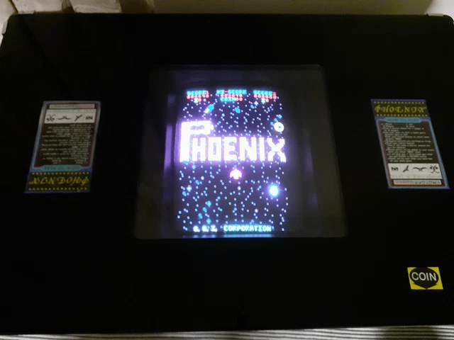 GGI CORP PHOENIX Original Arcade Machine Cocktail Cabinet £2,350.00 ...