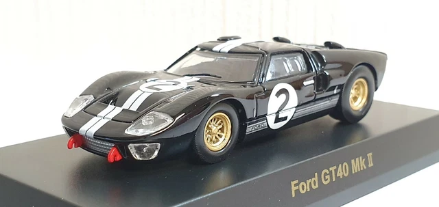 1/64 KYOSHO 1966 FORD GT40 MKII #2 Le Mans Winner moulé sous pression ...