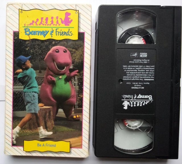 BARNEY AND FRIENDS Be A Friend VHS Time Life Video Rare VTG 1992 £4.44 ...
