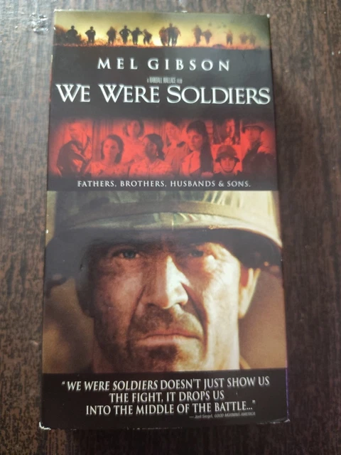 WE WERE SOLDIERS (VHS, 2002) Mel Gibson £3.55 - PicClick UK