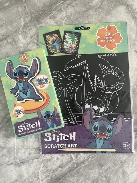 DISNEY STITCH BUNDLE - 3D Model And Scratchart £5.00 - PicClick UK