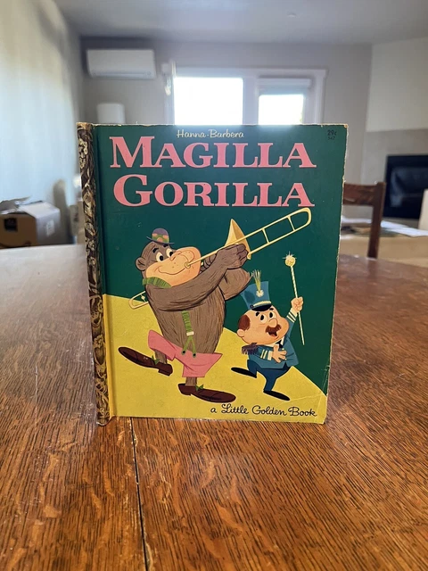 MAGILLA GORILLA 1964 a Little Golden Book First edition Hanna-Barbera £ ...