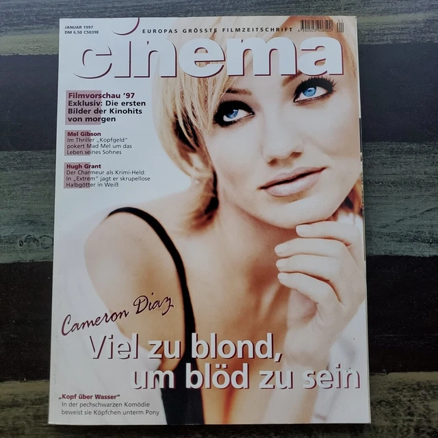 CINEMA 01/1997, CAMERON Diaz, Kinomagazin, Filmzeitschrift ...