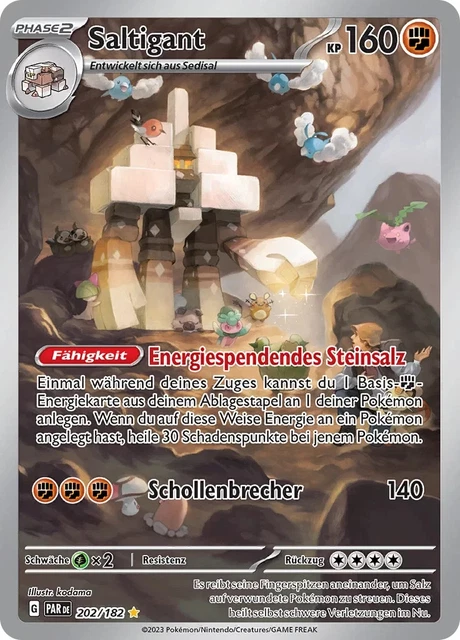 SALTIGANT 202/182 – Pokémon Karte – Deutsch – Illustration Rare ...