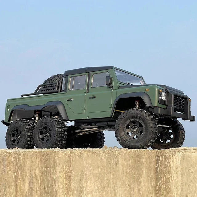 AUSTAR AX-X6 1/10 RC Car Crawler 6x6 30KM/H 2.4G 6WD Truck Green ...