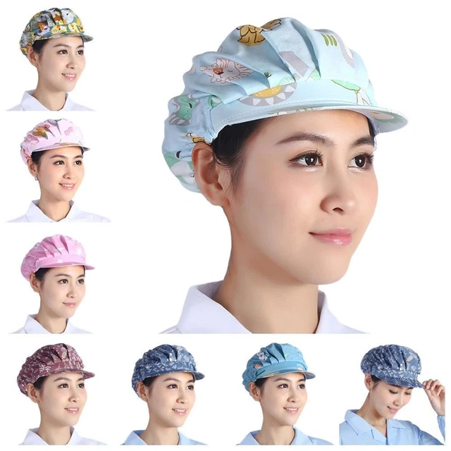 COTTON CHEF HAT Adjustable Cooking Chef Cap New Bouffant Beanie Food ...