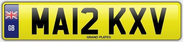 MARK V NUMBER plate MARKS MALIK cherished registration MA12 KXV NO FEES ...
