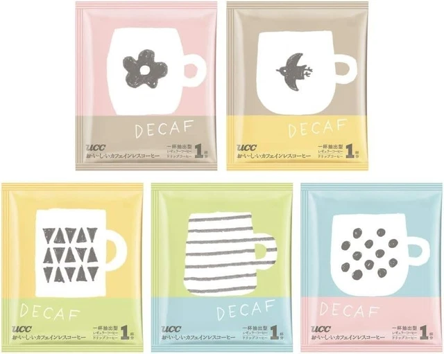 UCC DRIP DECAFFEINATED Coffee Decafe 50 bags 350g $74.58 - PicClick AU