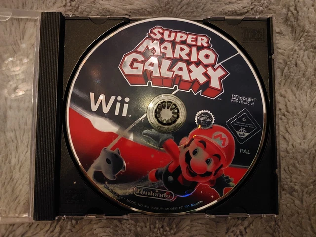 SUPER MARIO GALAXY (PAL - Wii, 2007) Disc Only - Tested $24.99 ...