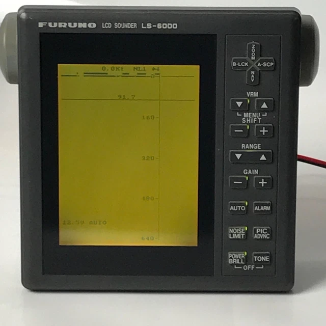 FURUNO LS-6000 ECHO Sounder Fishfinder Depth Finder - No Cables ...