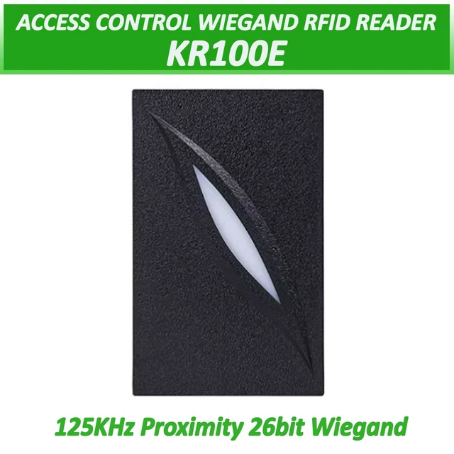 LECTEUR DE CARTE RFID ZKTECO KR100E Wiegand 125 kHz Prox 26 bits EUR 30 ...