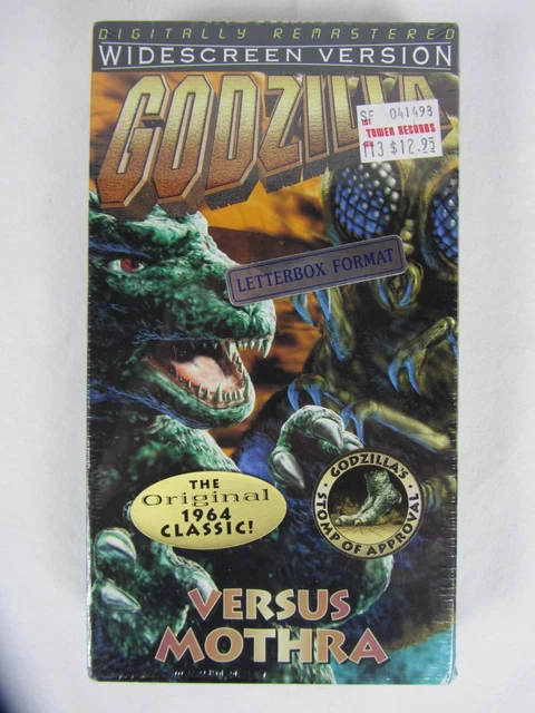 GODZILLA VERSUS MOTHRA (VHS, Widescreen, 1964) Simitar Entertainment £5 ...