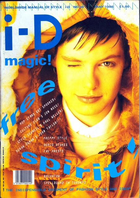 I-D MAGAZINE NO.36 May 1986.The Magic Issue. Alice Temple Cover. £14.99 ...