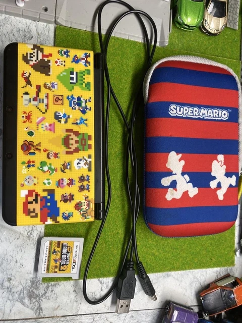 NINTENDO NEW 3DS XL Super Mario Maker Edition Console w/ Case Charger ...