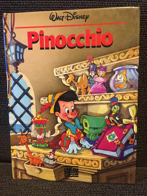 PINOCCHIO - WALT DISNEY - LIBRI PER RAGAZZI MONDADORI 1a edizione 1991 ...