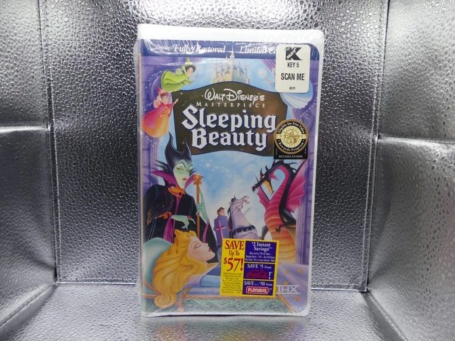 SLEEPING BEAUTY VHS New Factory Sealed Clamshell Walt Disney Limited ...