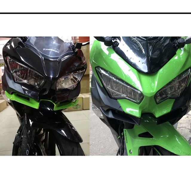 Motorcycle Aerodynamic Winglets Front Aerodynamic Winglets For Ninja ...