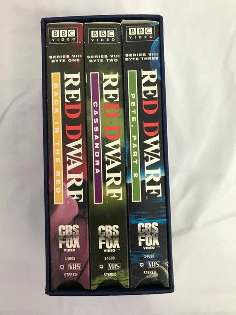 RED DWARF SERIES 8 / VIII (VHS, 1999, BBC Video / CBS Fox Video) £14.14 ...