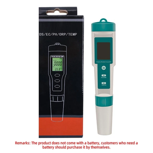 Misuratore Di Temperatura 7 In 1 Tds Ec Orp Salinità S G C 600