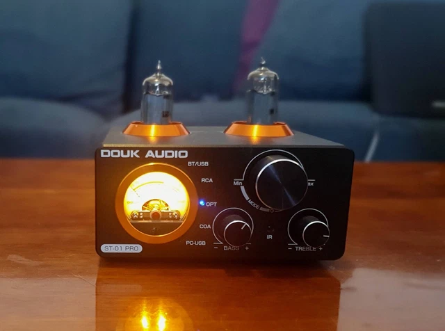 DOUK AUDIO ST-01 PRO 200W Hifi Valve Amplifier, Mini Tube Amp, Stereo ...