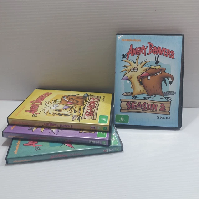NICKELODEON THE ANGRY Beavers Complete Seasons 1 2 3 4 DVD PAL Region 4 ...