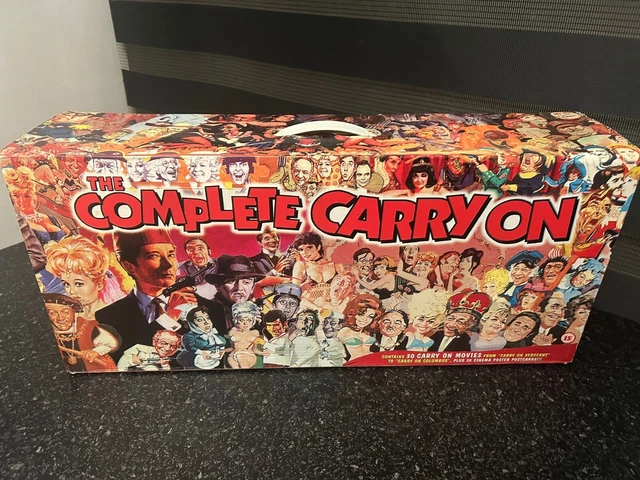 CARRY ON COMPLETE Vhs Box Set With Original Sealed Postcards £49.99 ...