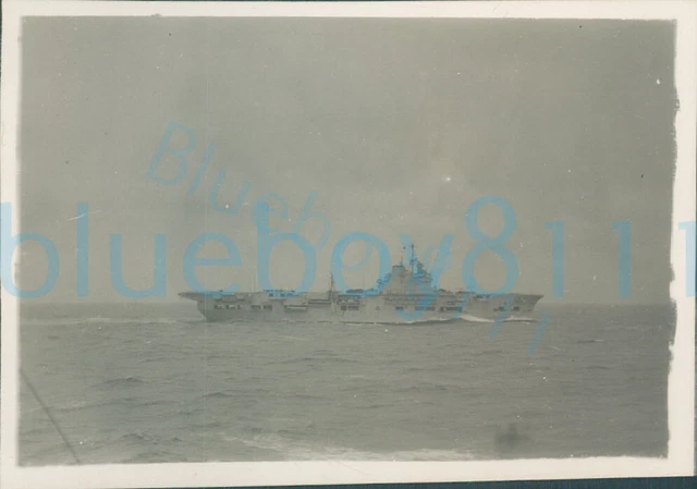 1940S HMS COSSACK royal navy Sailor photo, View of carrier from ship £ ...