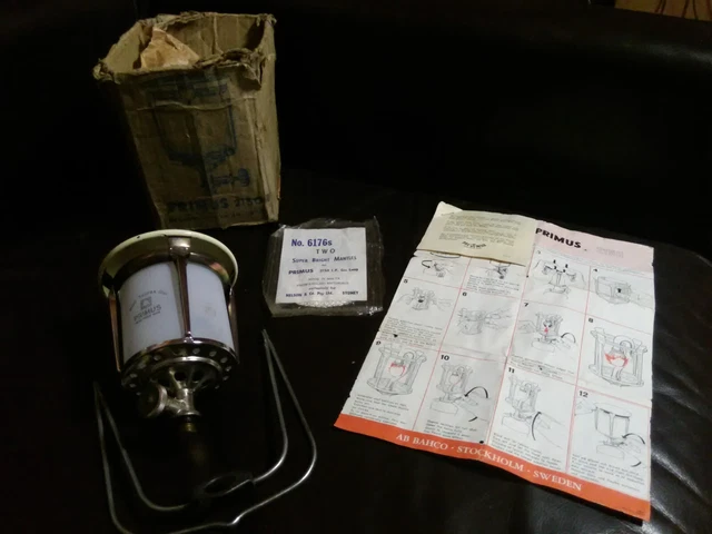 VINTAGE PRIMUS SWEDEN 2150 Gas Lantern Lamp $49.99 - PicClick AU