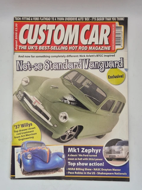CUSTOM CAR MAGAZINE August 2006 Hot Rod £5.43 - PicClick UK