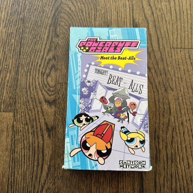POWERPUFF GIRLS MEET The Beat-Alls VHS Cartoon Network Classic ...
