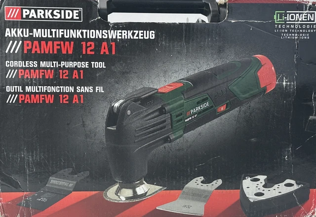 OUTIL MULTIFONCTION BATTERIE Parkside PAMFW 12 A1 EUR 59,99 - PicClick FR