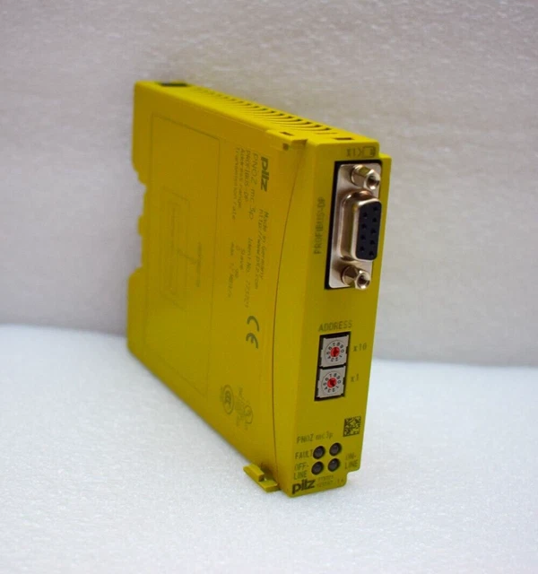 PILZ 773721 PNOZ Mc3P Profibus-Dp Fieldbus Expansion Module 24 Vdc $150 ...